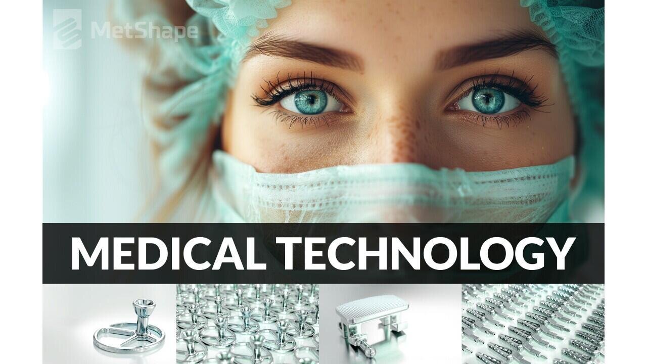 Additive manufacturing of small and micro metal parts for medical ...