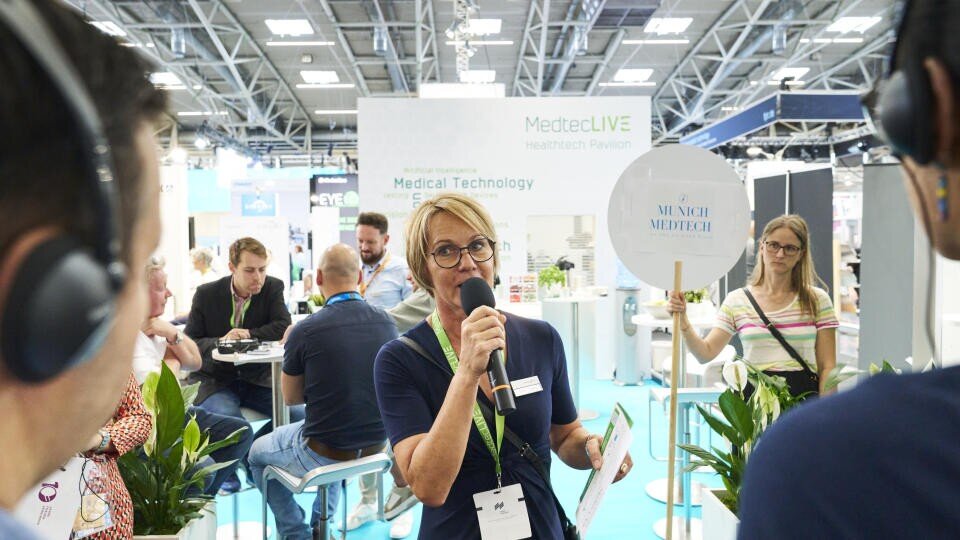 MedtecLIVE Healthtech Pavilion: Medical technology meets automation at automatica 2025